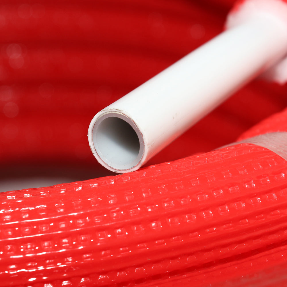 Multilayer Insulated Pipe PEX-AL-PEX Insulation Red 16 x 2.0 × 50 m